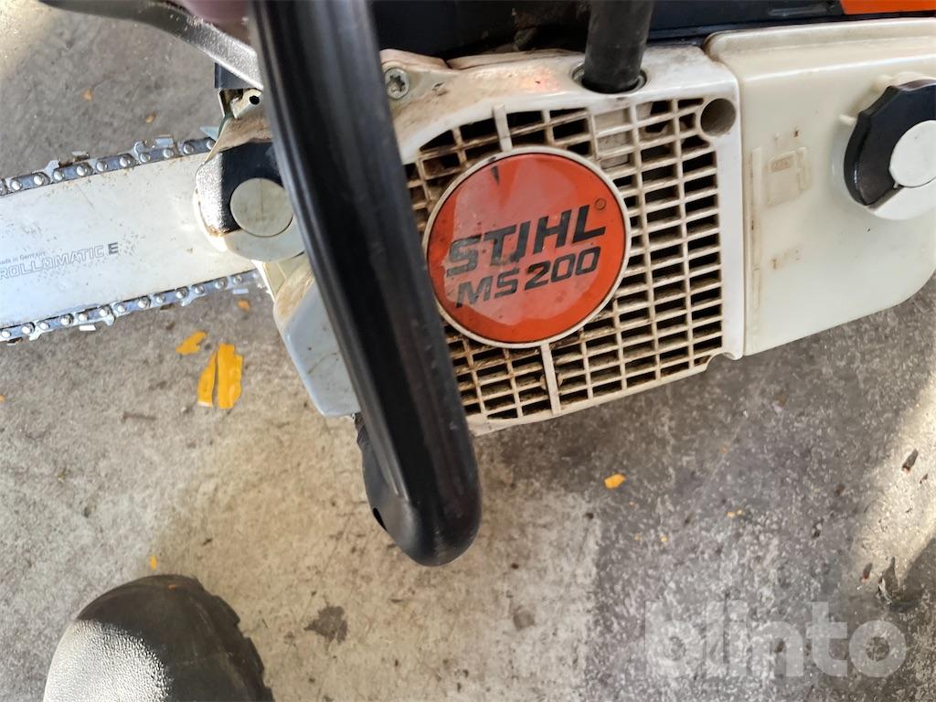 Motorsåg - Stihl MS200 | Blinto auktioner