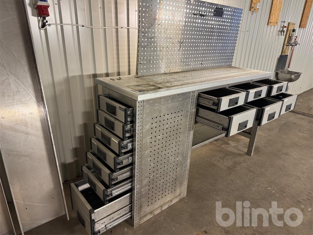 Verkstadsinredning - Aluca | Blinto auktioner