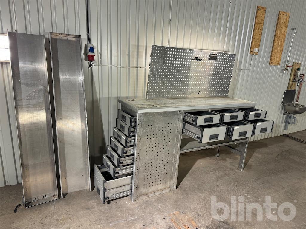 Verkstadsinredning - Aluca | Blinto auktioner