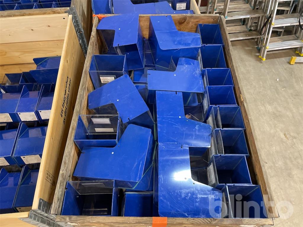 Behållare - Sorteringsaskar / Akriform / + 75 stycken | Blinto auktioner