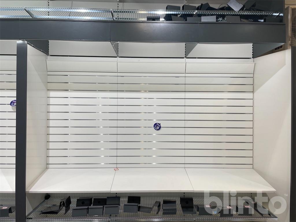 Blandarvisning - Hyllsystem / Butiksinredning / 3 stycken sektioner ...