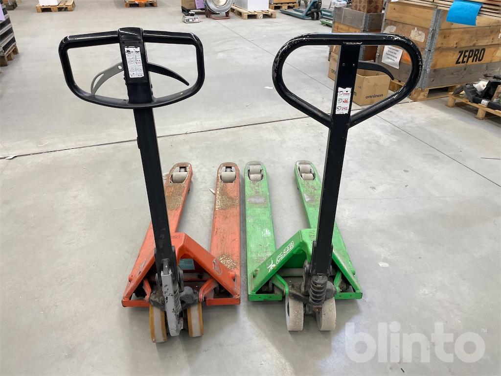 Pallyft - 2 st | Blinto auktioner