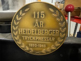 Tryckpress - Heidelberg | Blinto auktioner