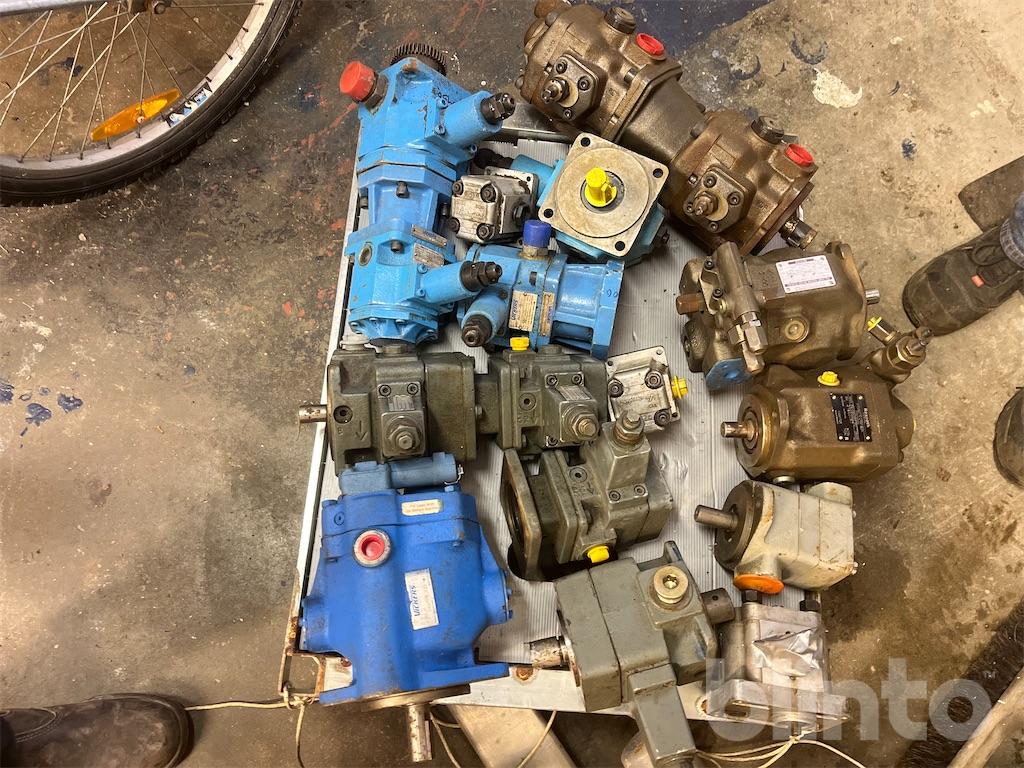 Hydraulpumpar - Vickers, Rexroth mfl | Blinto auktioner