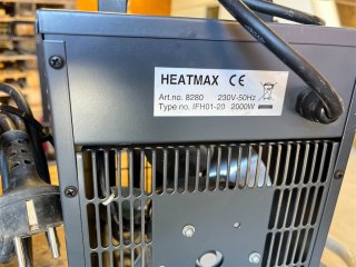 2 st 2 kW värmefläkt - El-Björn Heatmax | Blinto auktioner