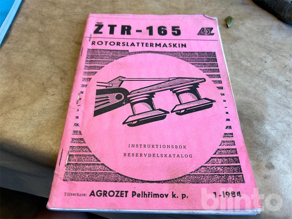 Slåtter - Agrozet ZTR-165 | Blinto auktioner