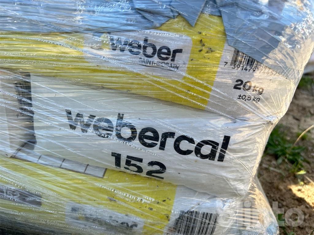 Kalkbruk - Webercal 152 | Blinto auktioner