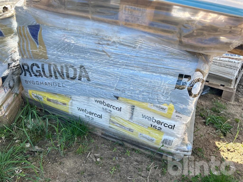 Kalkbruk - Webercal 152 | Blinto auktioner