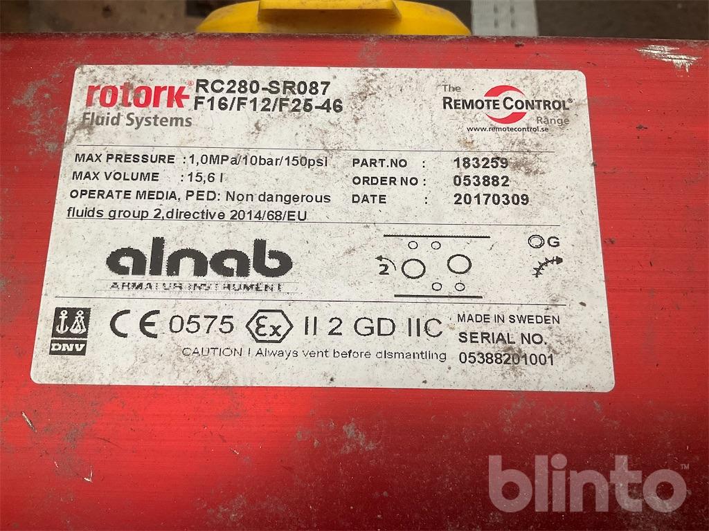 Vriddon med luft - Rotork RC280-SR 087 | Blinto auktioner