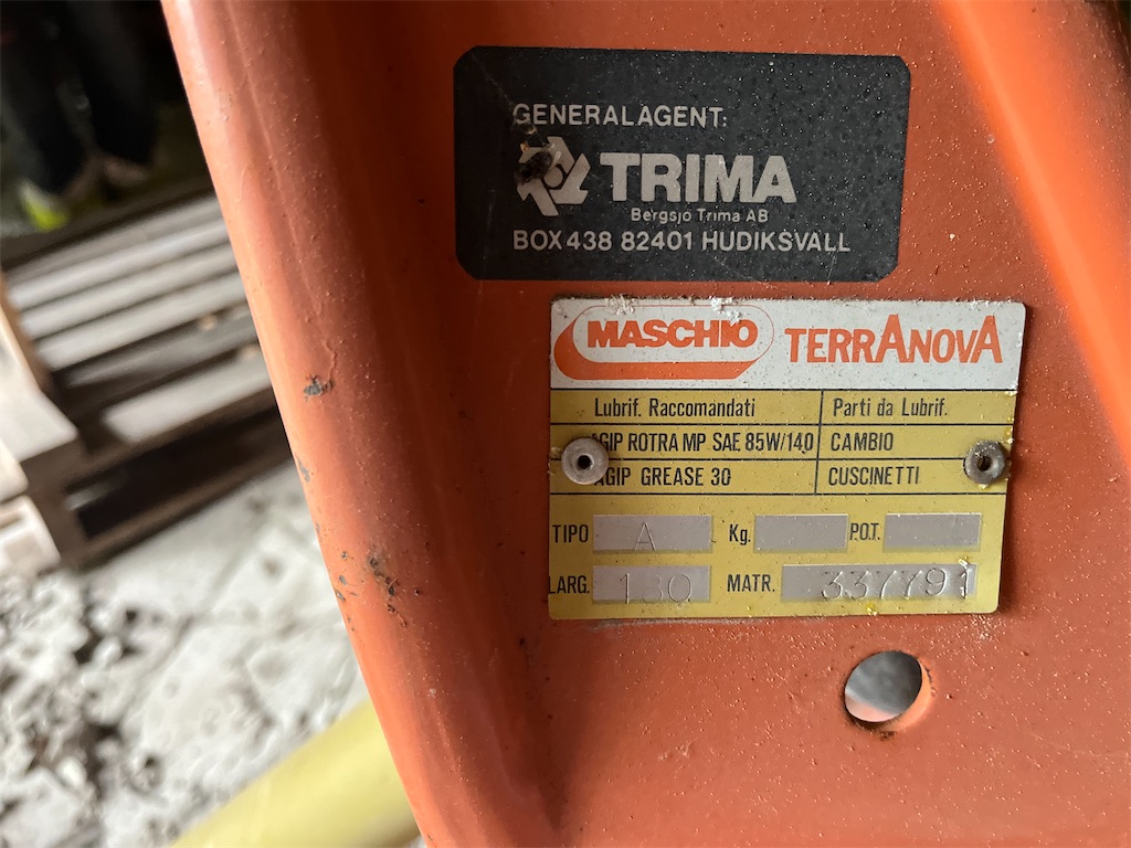 Jordfräs - Maschio Type A | Blinto auktioner
