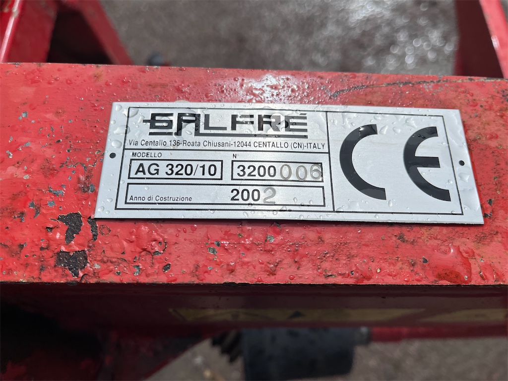 Strängläggare - Galfré AG320/10 | Blinto auktioner