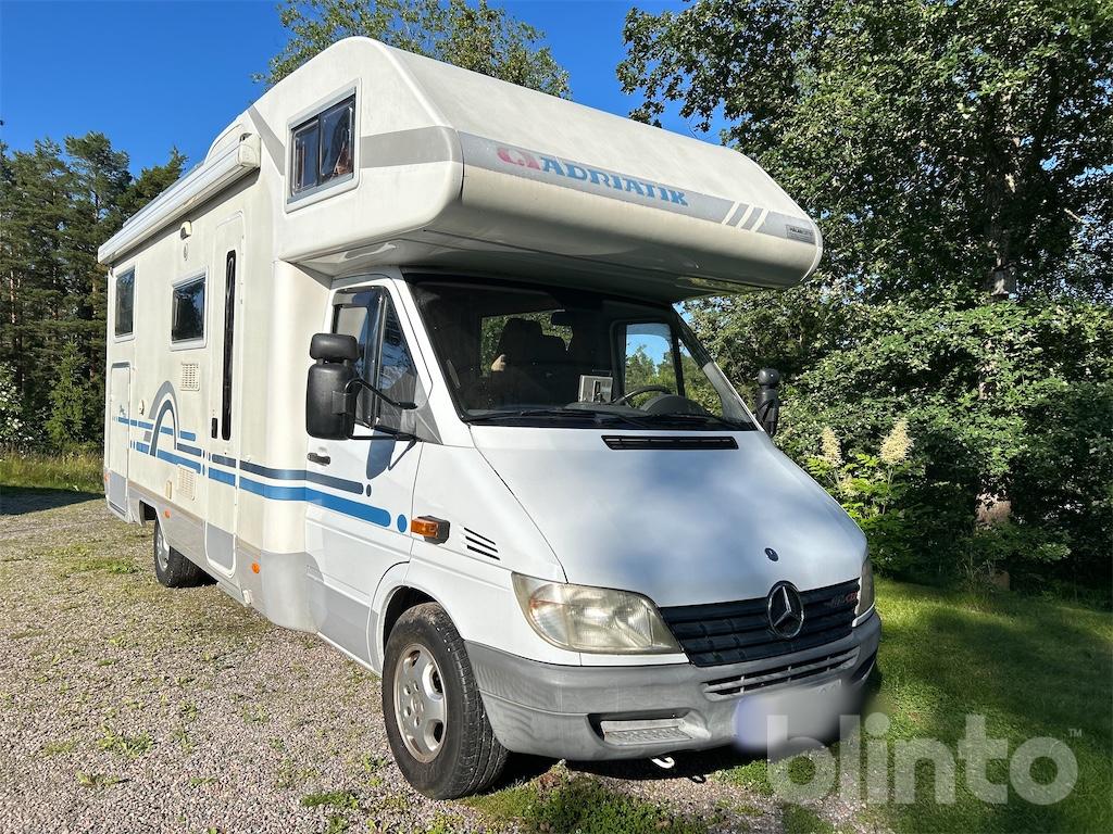 Husbil fuktskadad - MERCEDES-BENZ ADRIATIK | Blinto auktioner