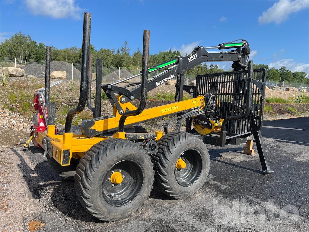 Skogsvagn - Moheda M121-4WD | Blinto auktioner