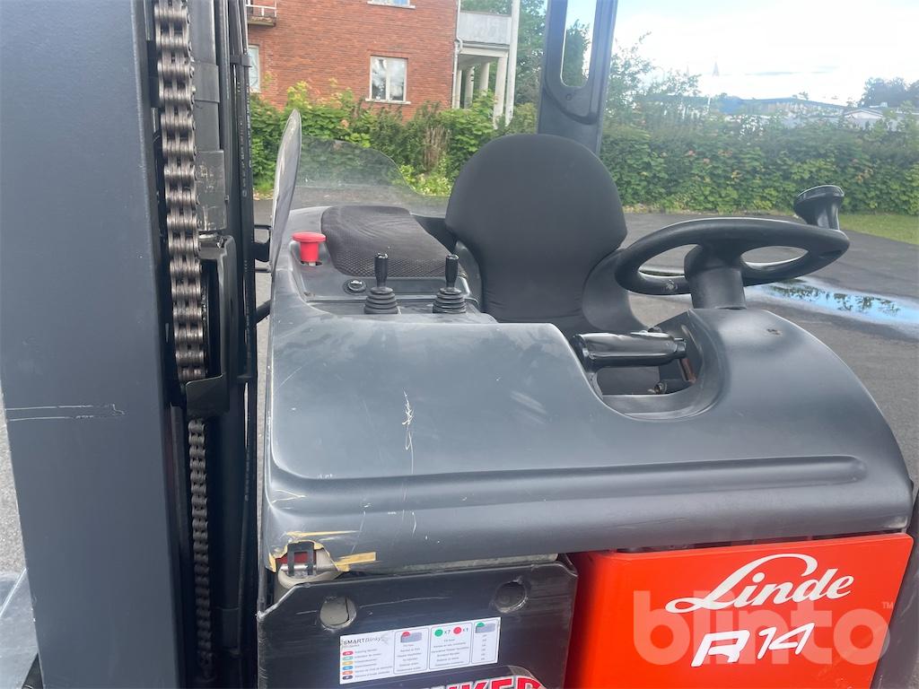 Skjutstativtruck - Linde R14 | Blinto