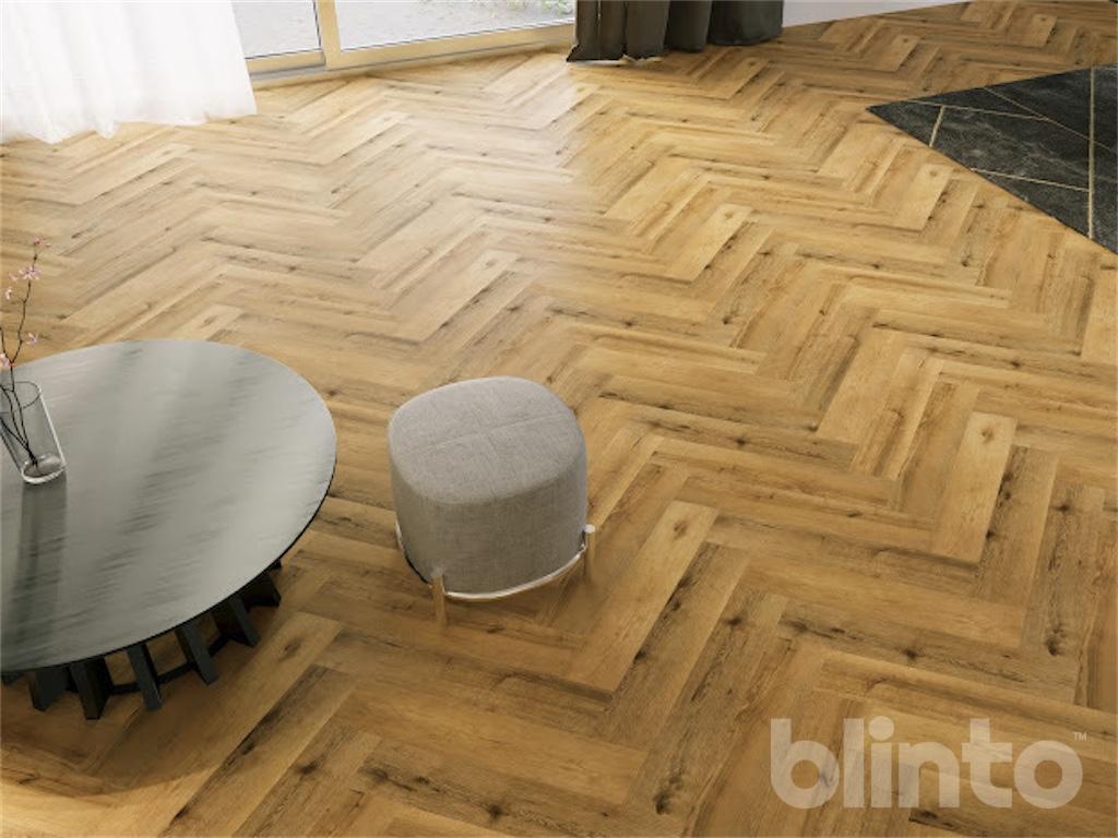 Vinylgolv - Fiskben Luxury Oak - 105 m2 | Blinto auktioner