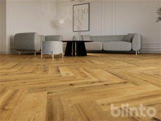 Vinylgolv - Fiskben Luxury Oak - 105 m2 | Blinto auktioner