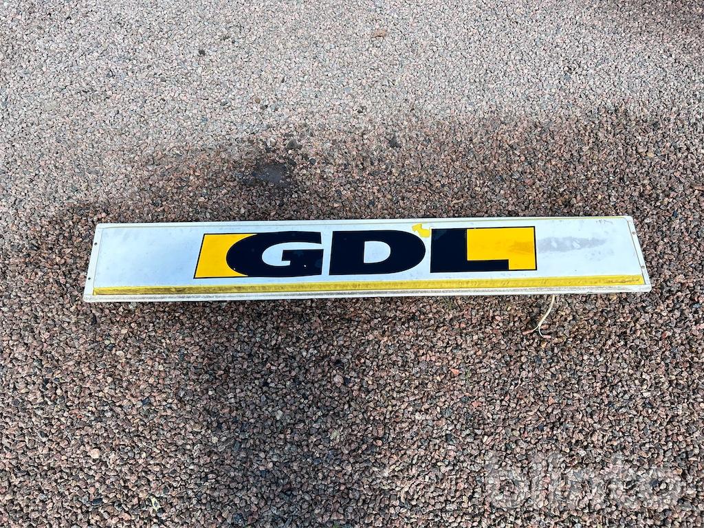 Reklamskylt - Lastbil - Retro | Blinto auktioner