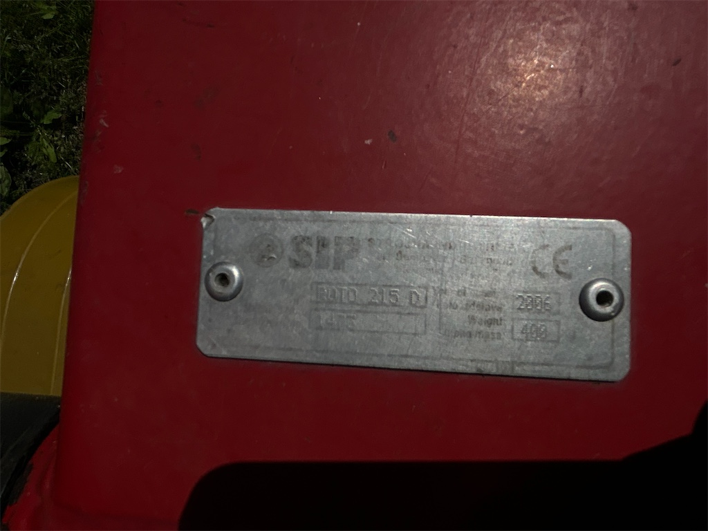 Rotorslåtter - Sip roto 215D | Blinto auktioner