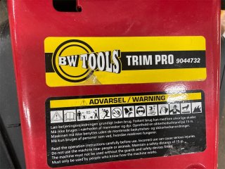 Trimmer - BW tools trim pro | Blinto auktioner
