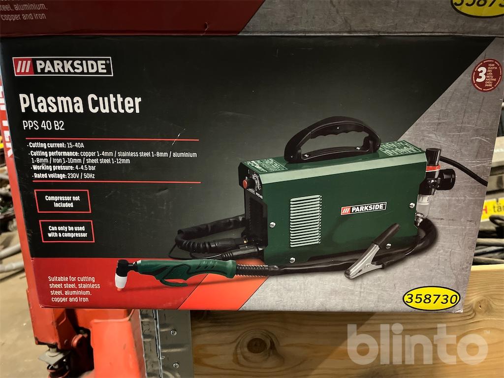 Plasmaskärare - Parkside | Blinto auktioner