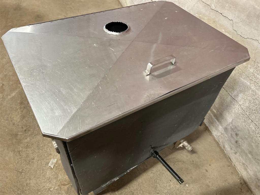 Rostfri behållare - Okänt | Blinto auktioner