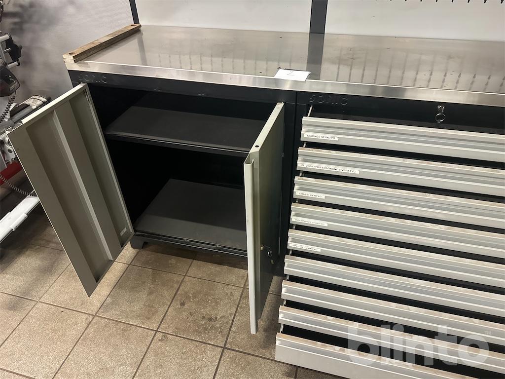 Verkstadsinredning - SONIC | Blinto auktioner