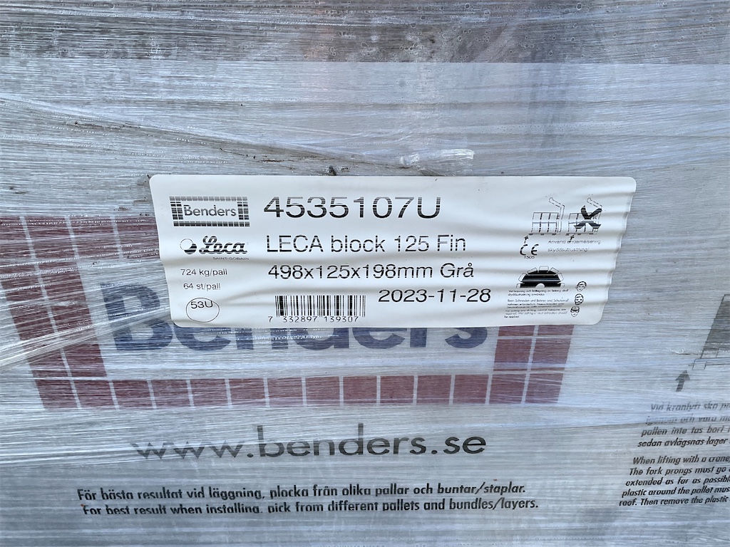 Lecablock - Benders | Blinto auktioner