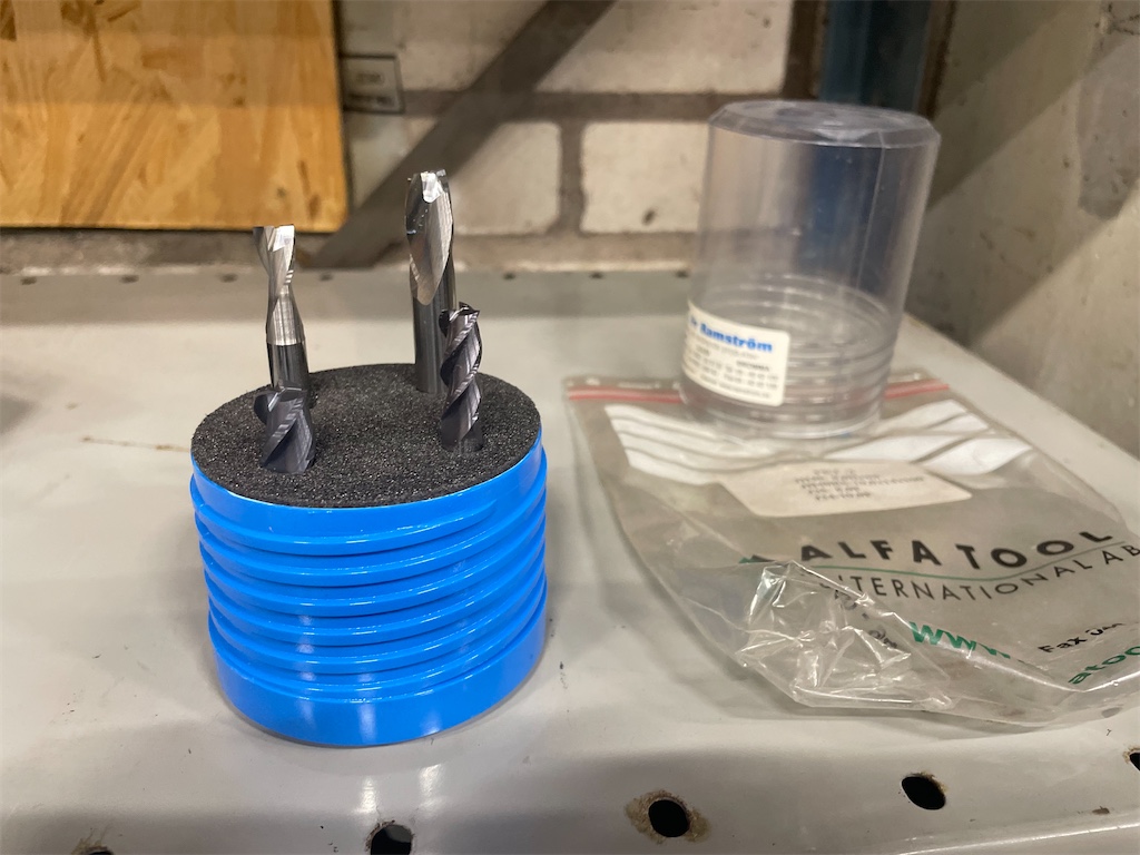 Hårdmetall pinnfräs - 5 satser Alfa Tool PKT2 | Blinto auktioner