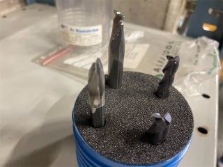 Hårdmetall pinnfräs - 5 satser Alfa Tool PKT2 | Blinto auktioner
