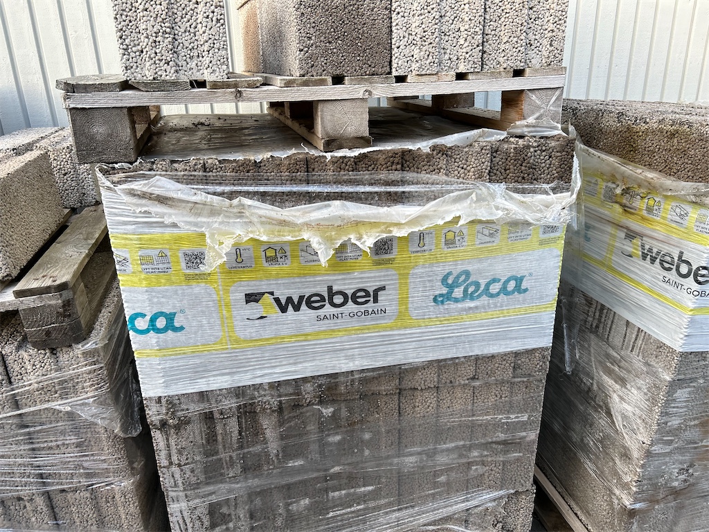 Leca murblock - Lecasten | Blinto auktioner