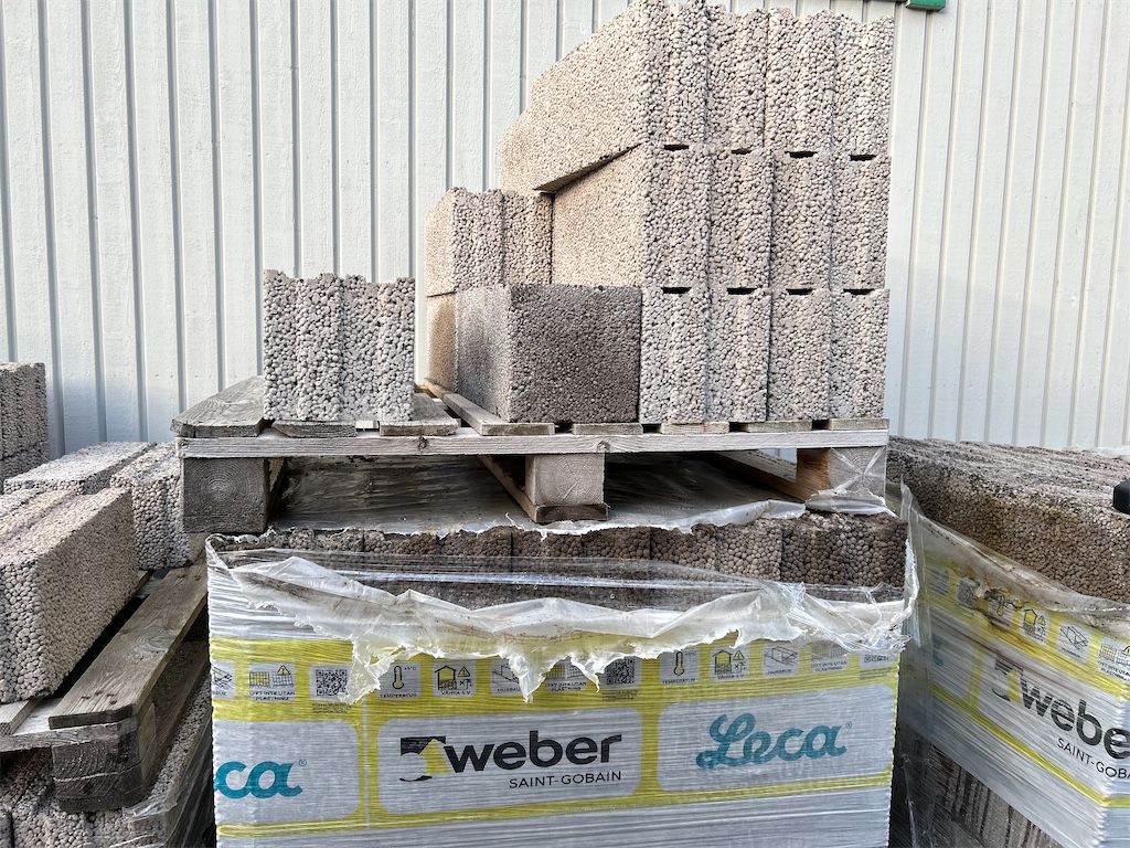 Leca murblock - Lecasten | Blinto auktioner