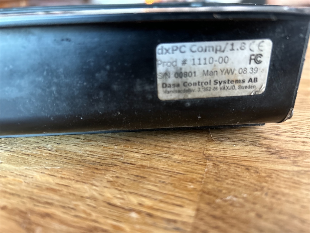 Apteringsdator - Dasa dxPC | Blinto auktioner