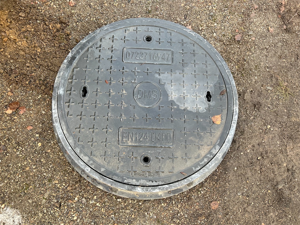 Brunnslock - DMS / 2 stycken | Blinto auktioner