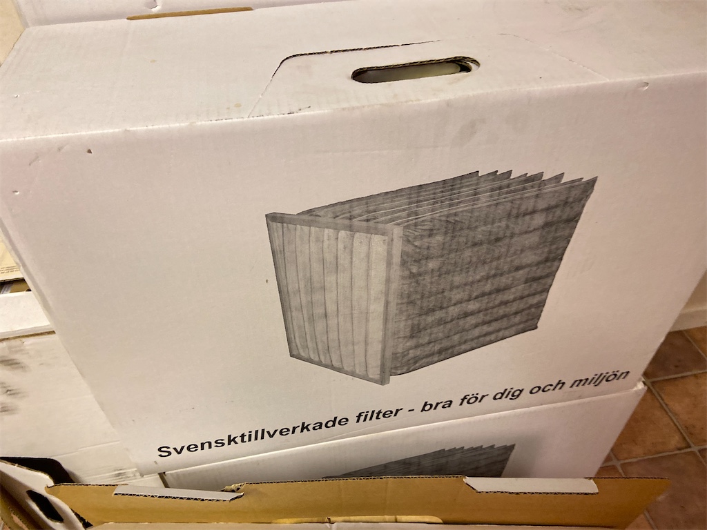 Ventilationsfilter - SC Luftfilter | Blinto auktioner