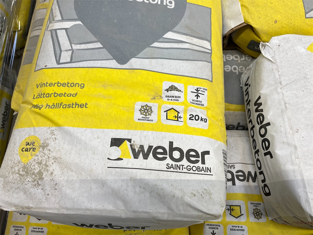 Vinterbetong - Weber | Blinto auktioner