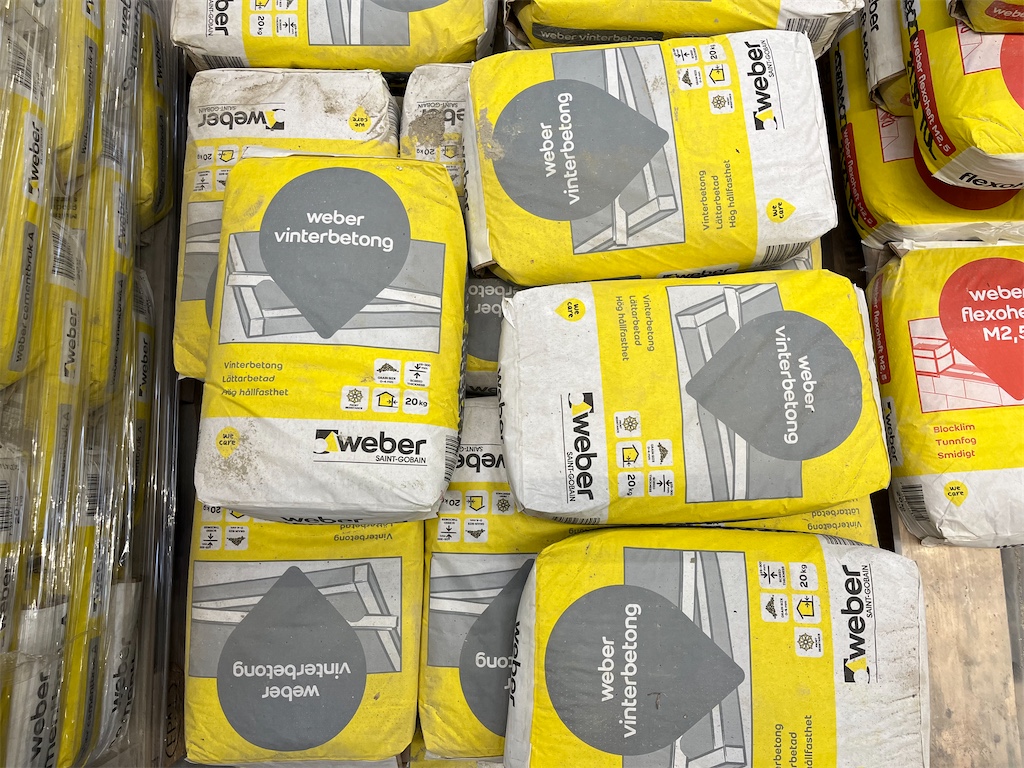 Vinterbetong - Weber | Blinto auktioner