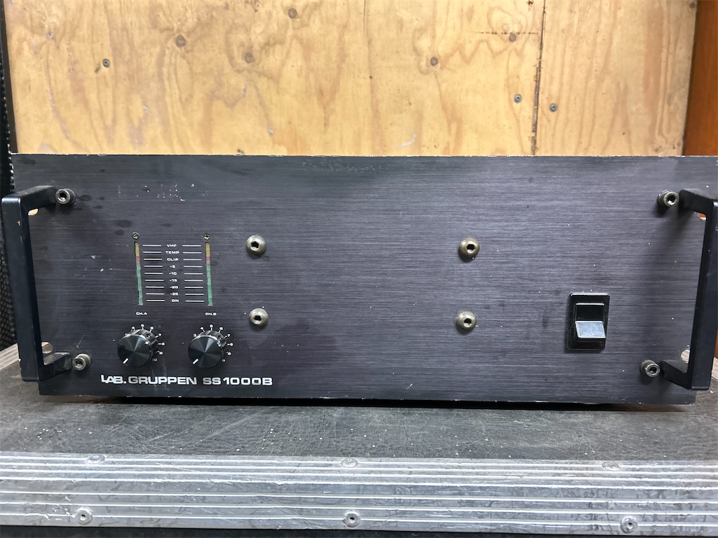 PA förstärkare - LAB Gruppen SS1000B | Blinto auktioner