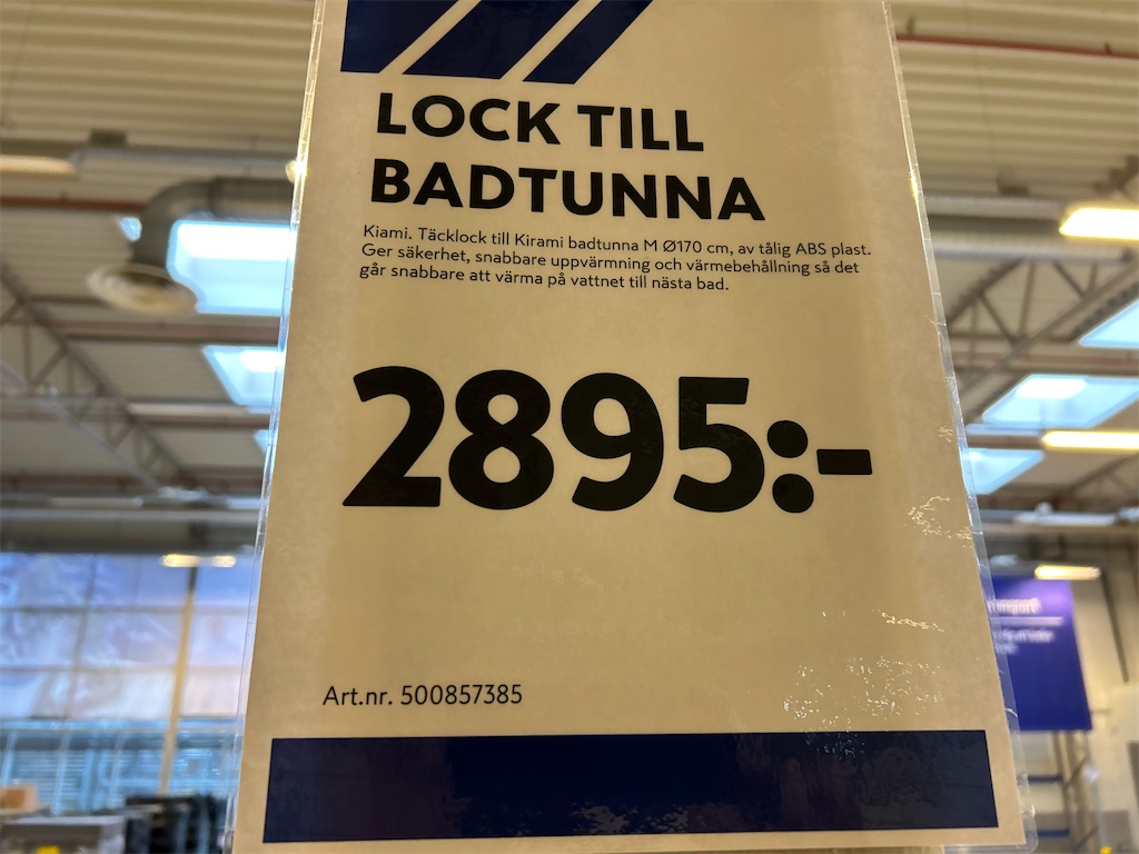 Lock till Badtunna - Kirami 2st | Blinto auktioner