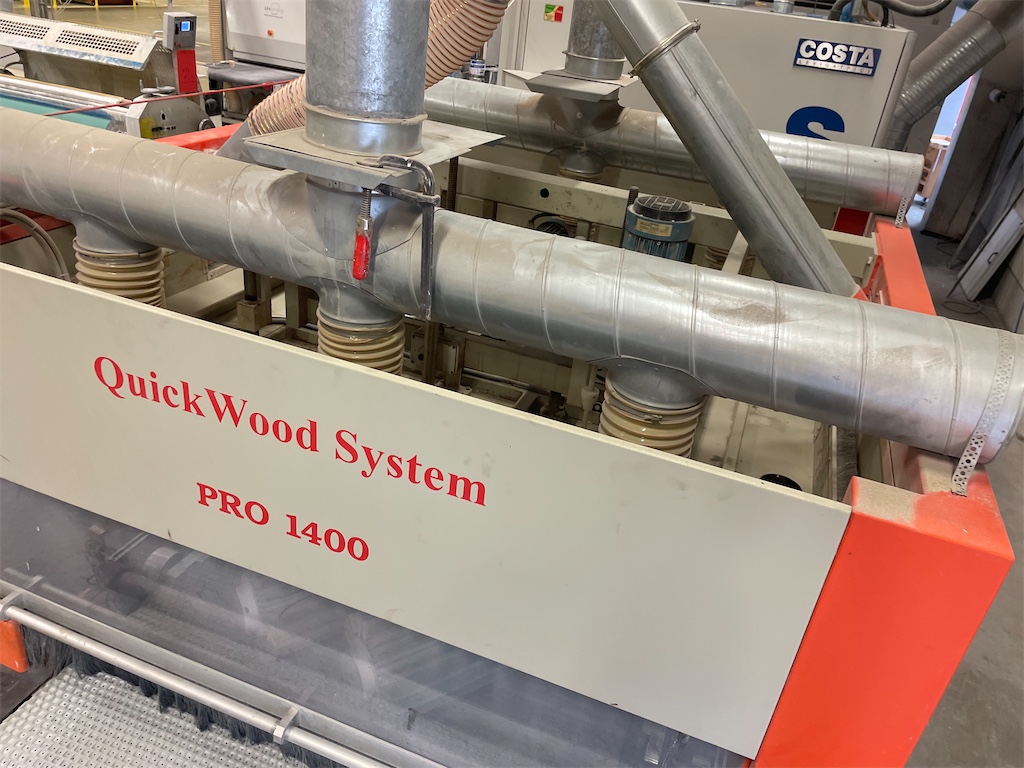 Borstputsmaskin - QuickWood PRO 1400 | Blinto auktioner