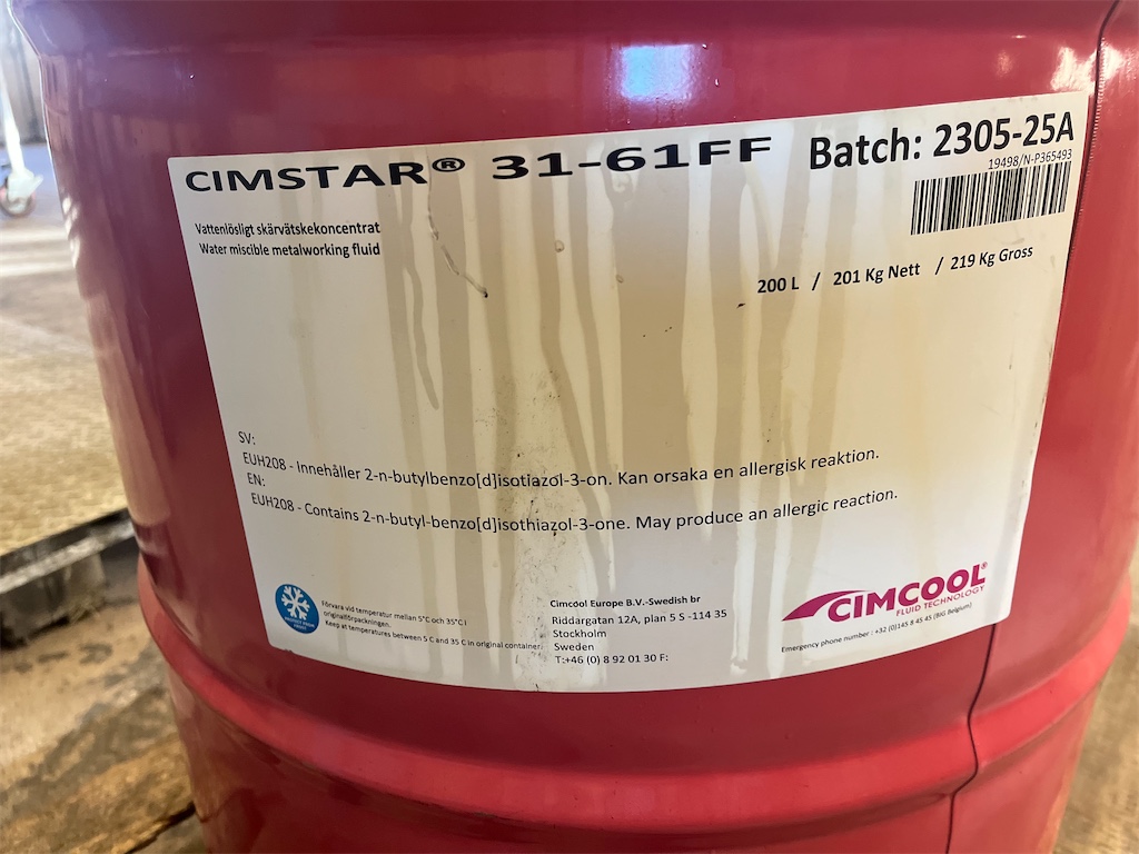 Kylvätska Cimcool - Ca 60 Liter | Blinto auktioner