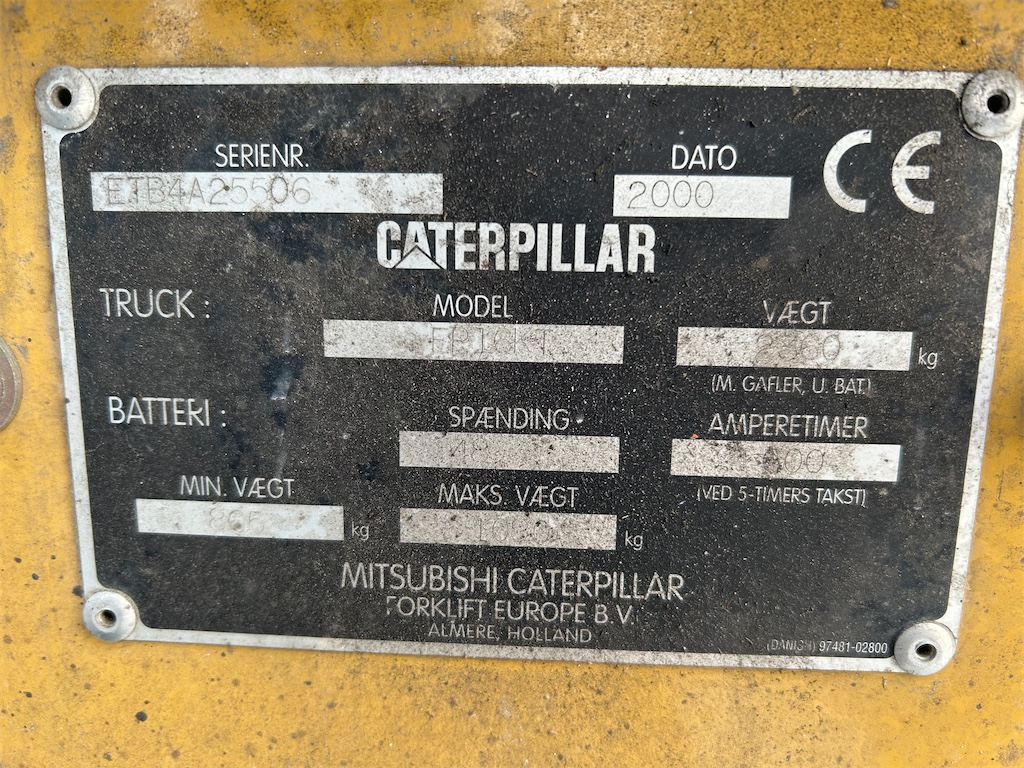 Truck - CAT EP16KT | Blinto auktioner