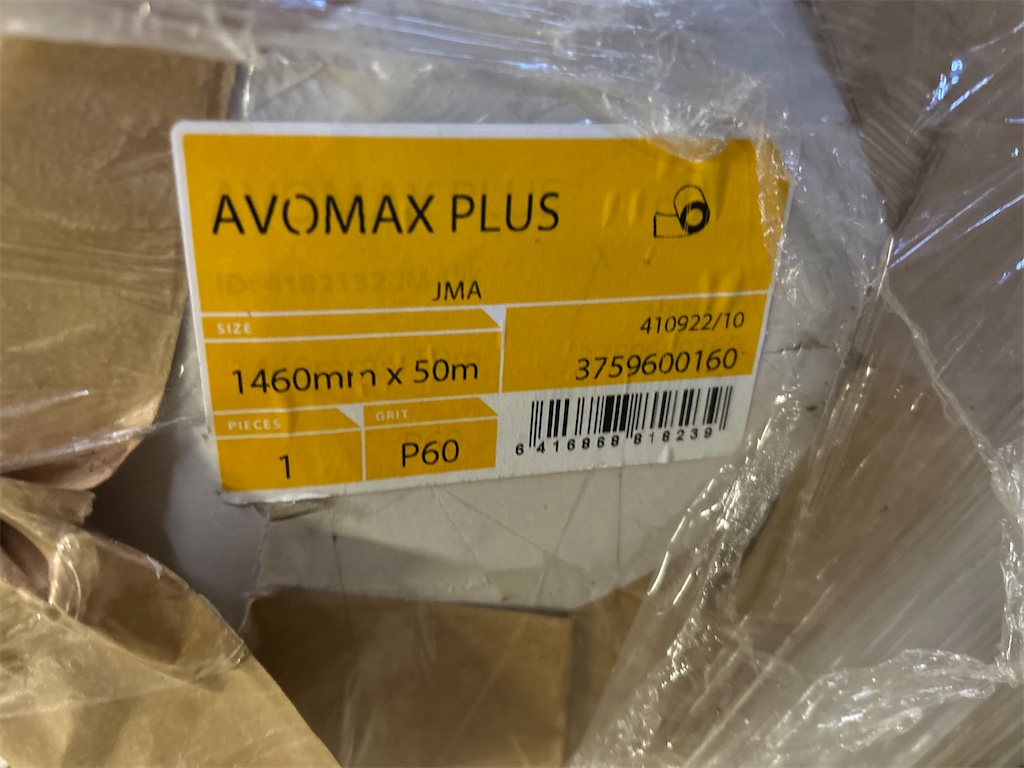 Slippapper 2 rullar - Avomax + | Blinto auktioner