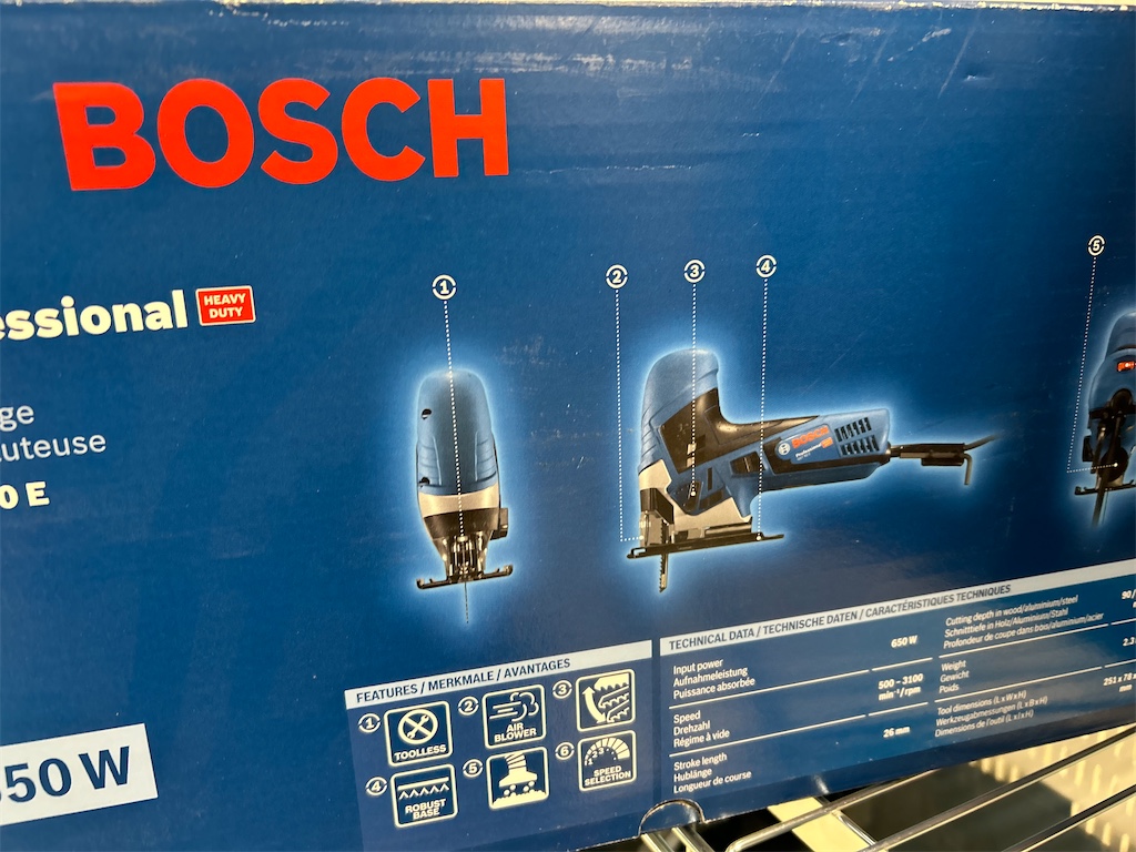 Sticksåg - Bosch GST 90 E | Blinto auktioner