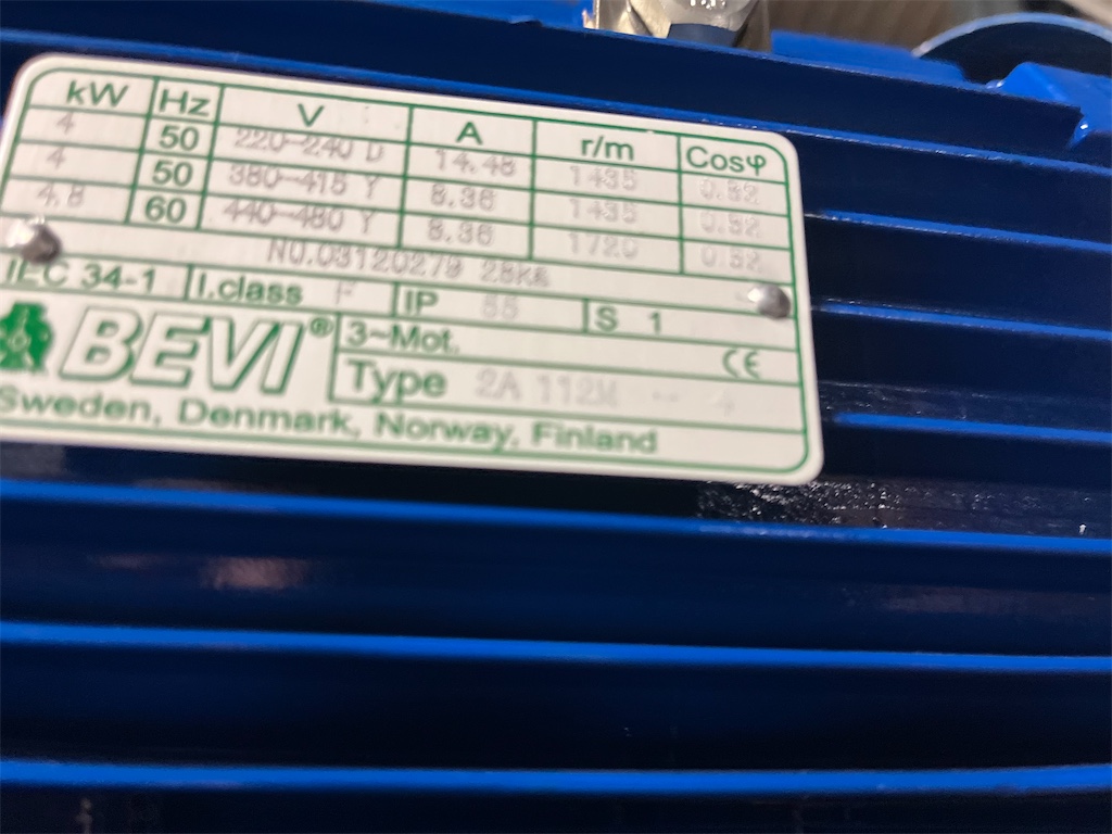 El-Motor - Bevi | Blinto auktioner