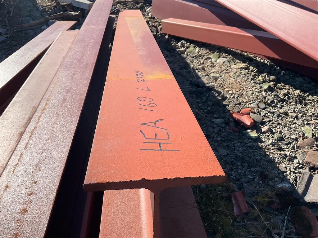 Stålbalk - HEA 160 | Blinto auktioner