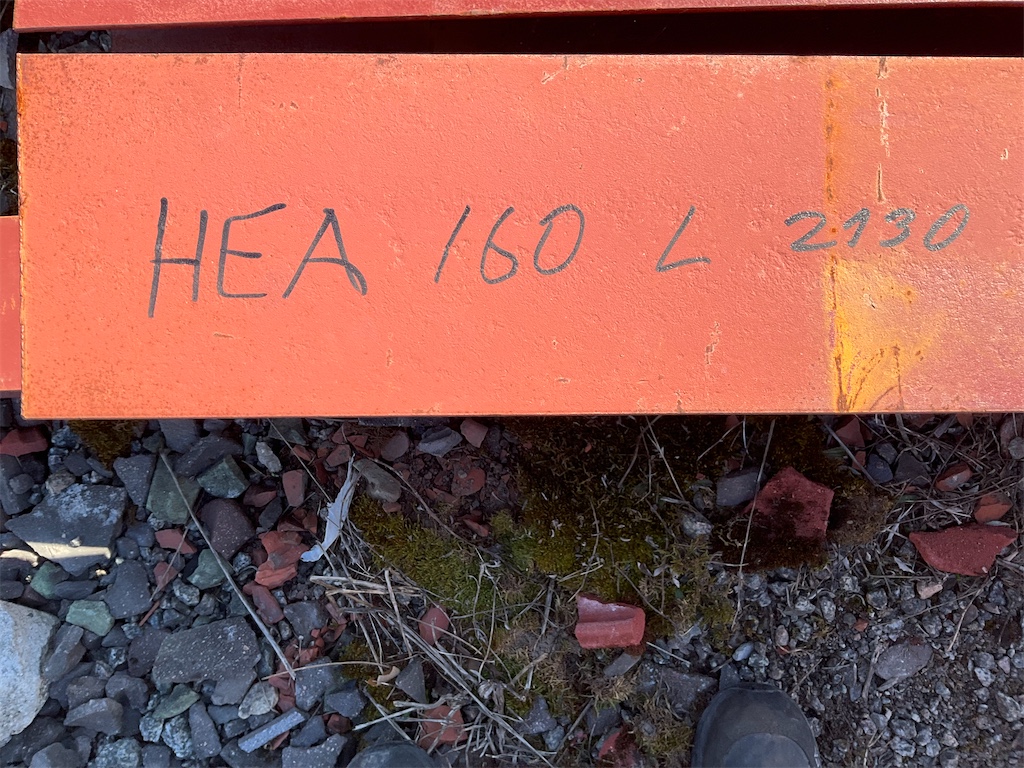 Stålbalk - HEA 160 | Blinto auktioner