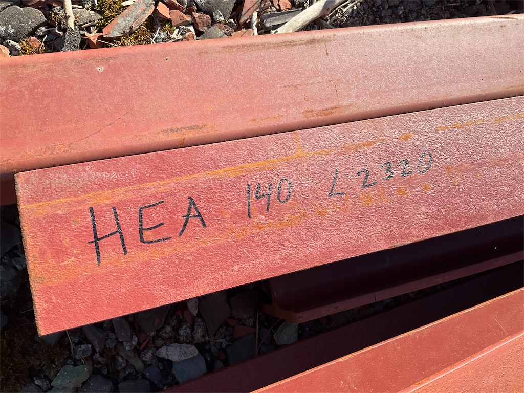 Stålbalk - HEA 140 | Blinto auktioner