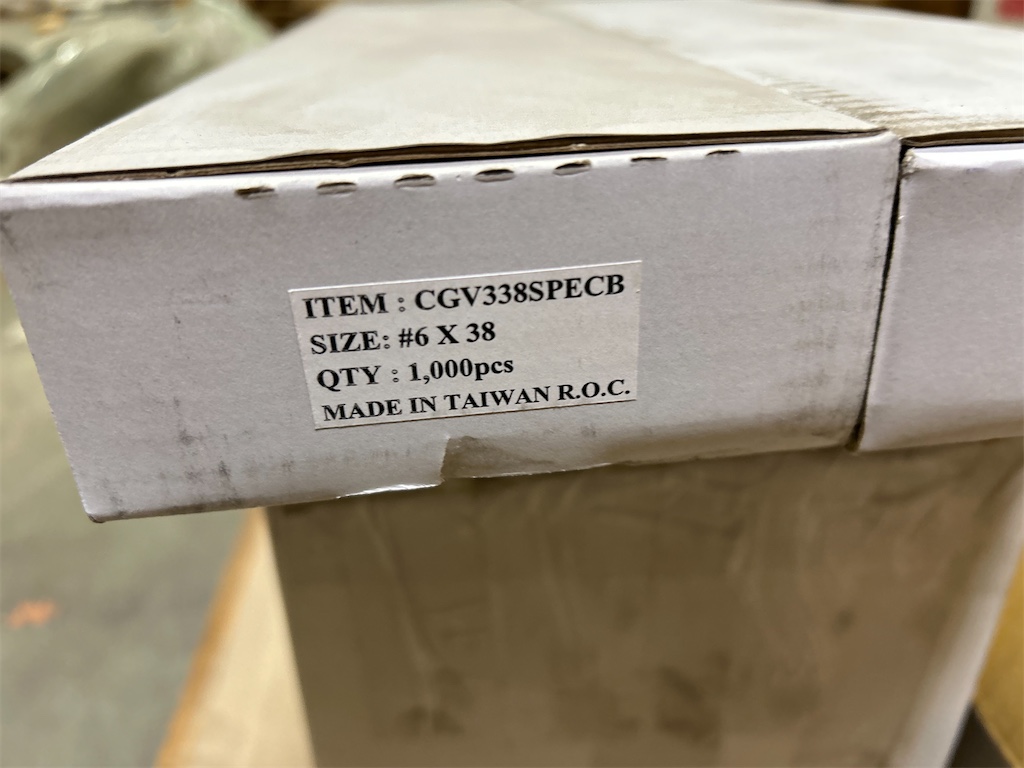 Gipsskruv 3,5x38mm - Grabber vector | Blinto auktioner