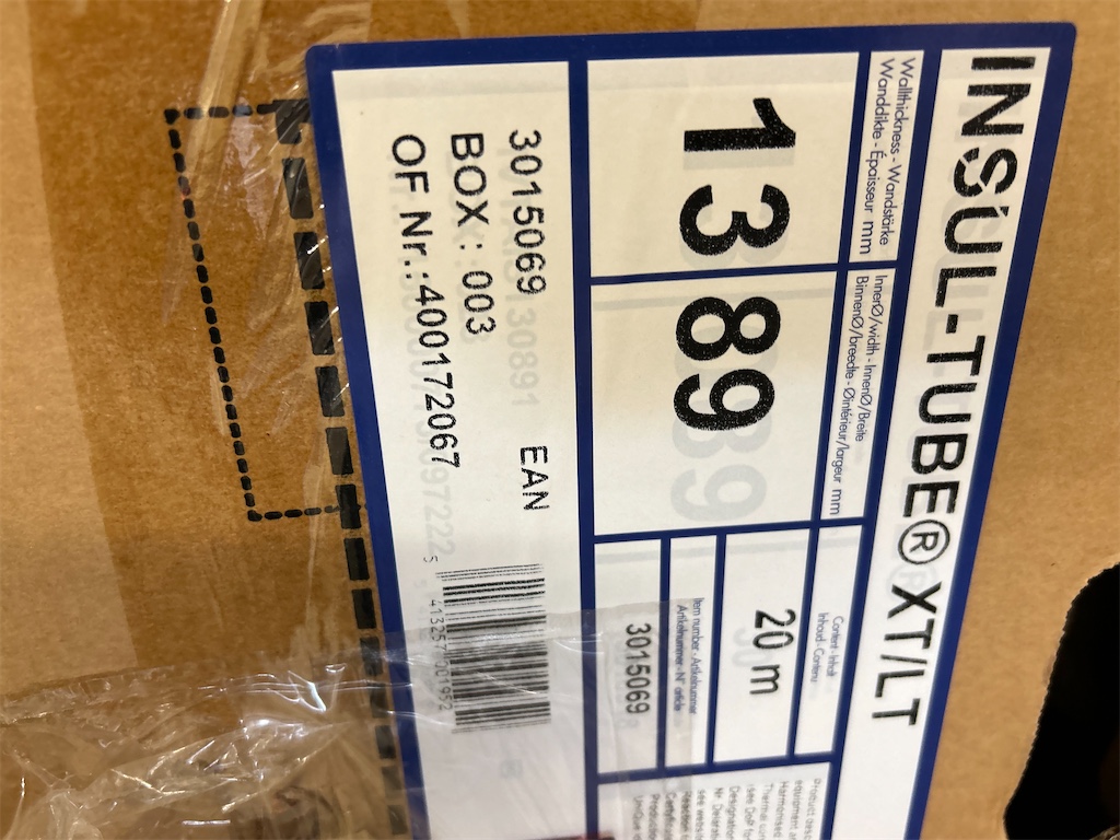 Insul tube xt - XT/LT Insul | Blinto auktioner