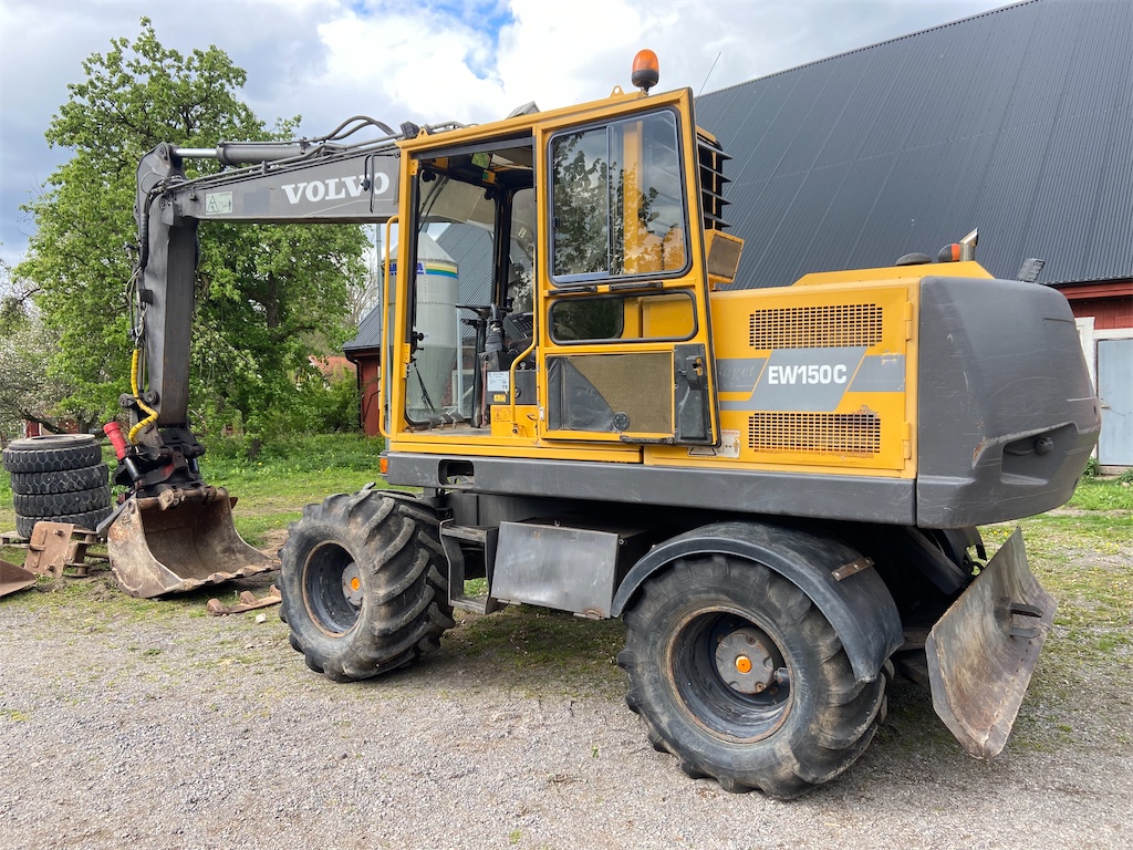 Hjulgrävare - Volvo EW150C | Blinto auktioner